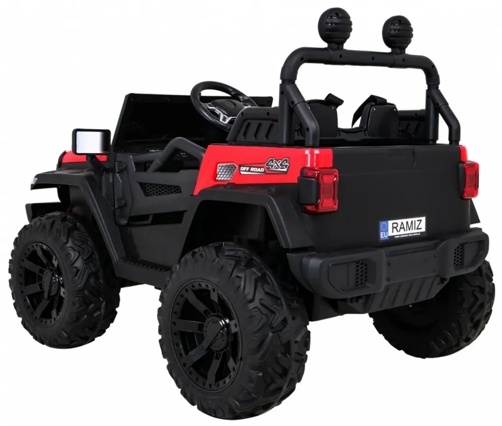 Jipe elétrico para Crianças 12V 4x4 Master Of Terain Rodas de EVA ...