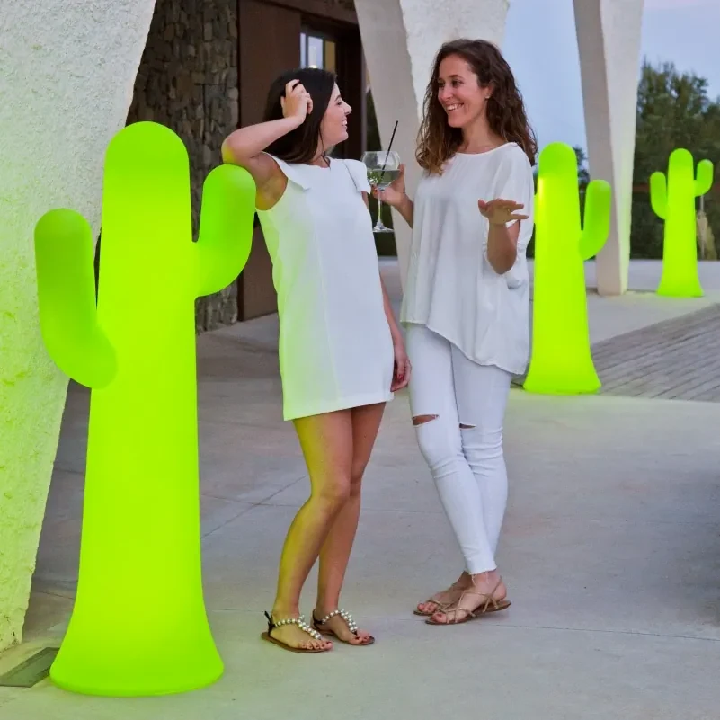 CANDEEIRO DE PÉ JARDIM VERDE LIMA 140 CM LUZ LED BRANCO FRIO COM CABO ...