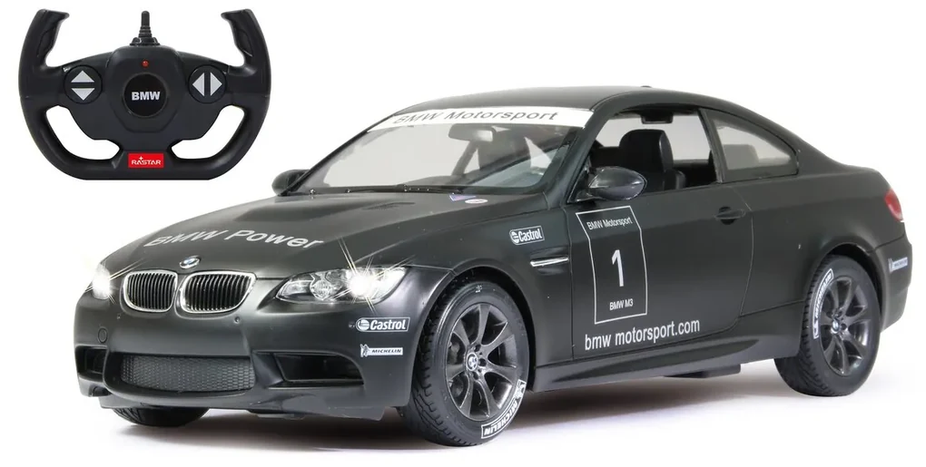 Carro telecomandado BMW M3 Sport 1:14 2,4GHz Preto | BIANO