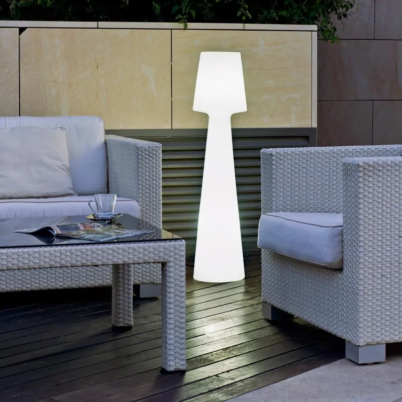 CANDEEIRO EXTERIOR LUZ LED LOLA BRANCO FRIO OU QUENTE COM CABO 110 CM ...