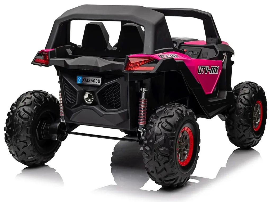 Carro elétrico para Crianças 24V 2 Lugares 4x4 Buggy UTV-MX 2000N Rodas ...