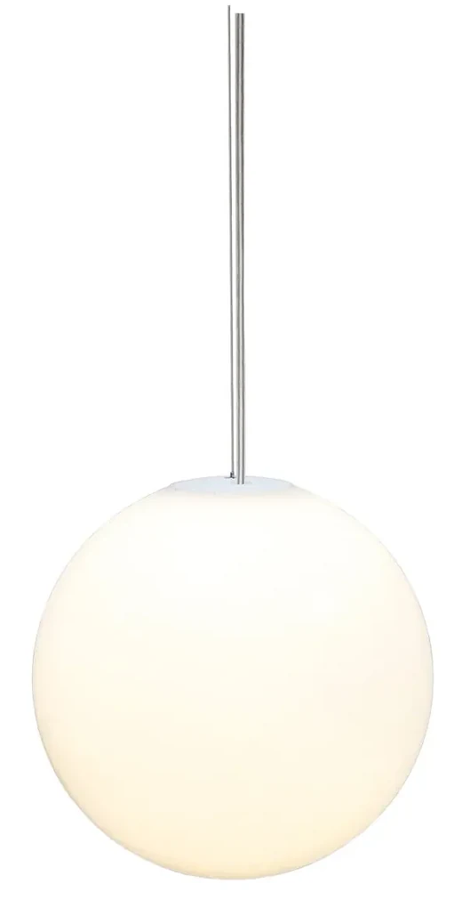 CANDEEIRO SUSPENSO ESFÉRICO COM CABO PIANETA ø25 cm COM LUZ LED BRANCA ...