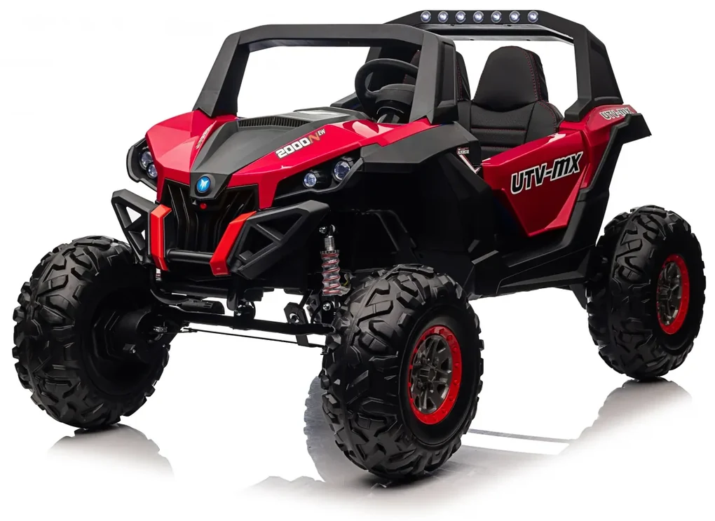 Carro elétrico para Crianças 24V 2 Lugares 4x4 Buggy UTV-MX 2000N Rodas ...