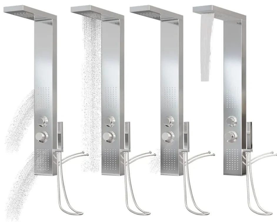 Sistema de Coluna de Duche de Hidromassagem com 150 Jatos - Design Mod ...