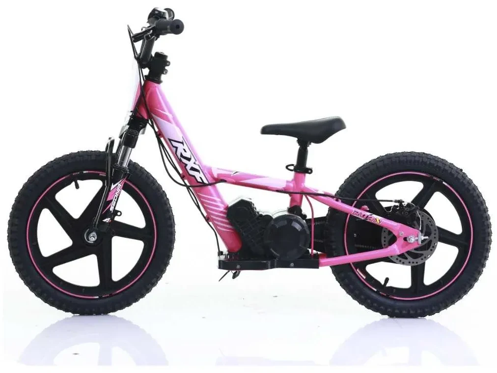 Bicicleta elétrica infantil 250W 16” pro Roan RXF Sedna Rosa | BIANO