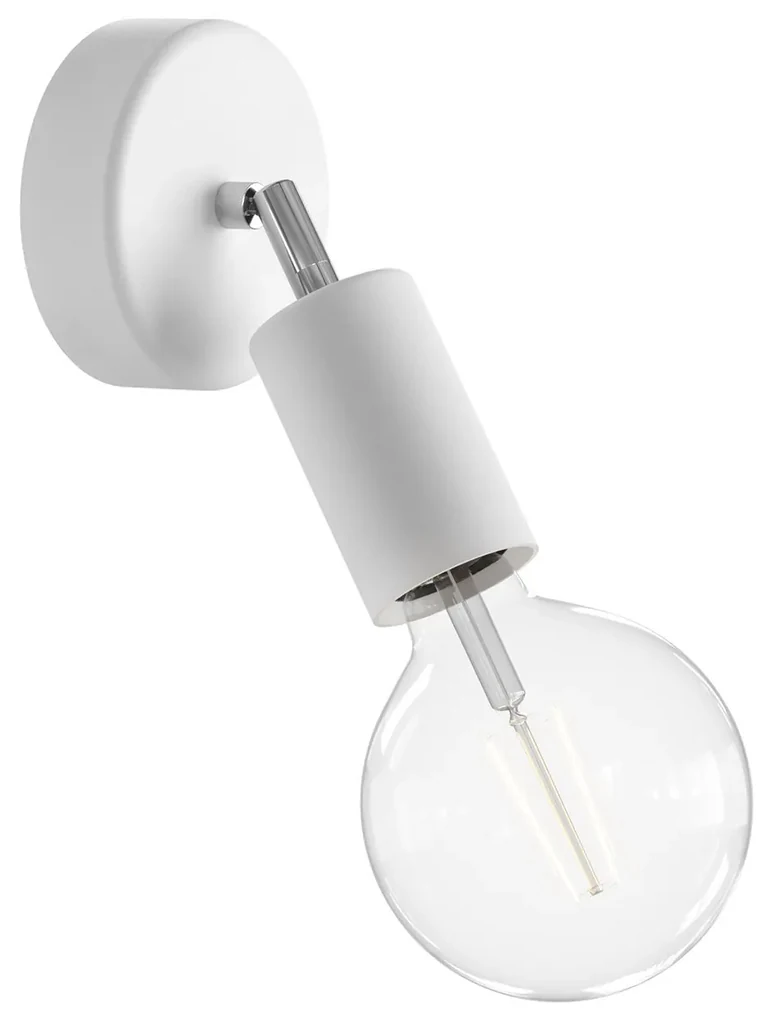 Fermaluce EIVA ELEGANT with adjustable joint ceiling rose and lamp holder IP65 waterproof ...