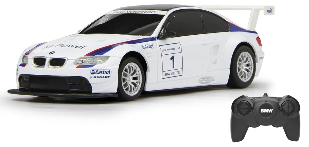Carro Telecomandado BMW M3 Sport 1:24 white 2,4GHz | BIANO