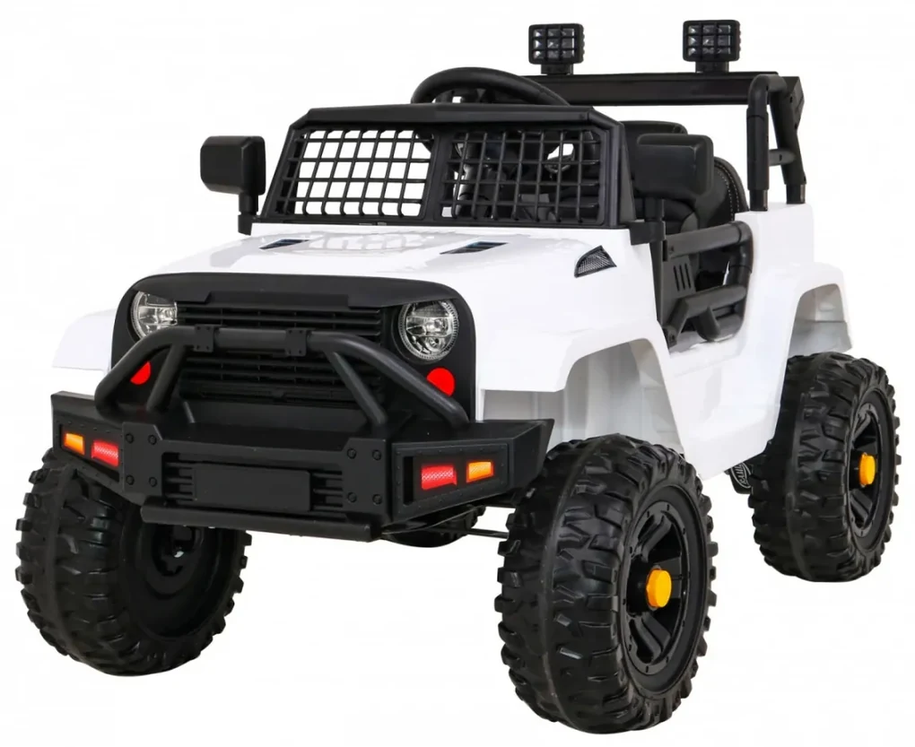 Jipe elétrico para Crianças 12V Dark Night Rodas EVA, Assento couro ...