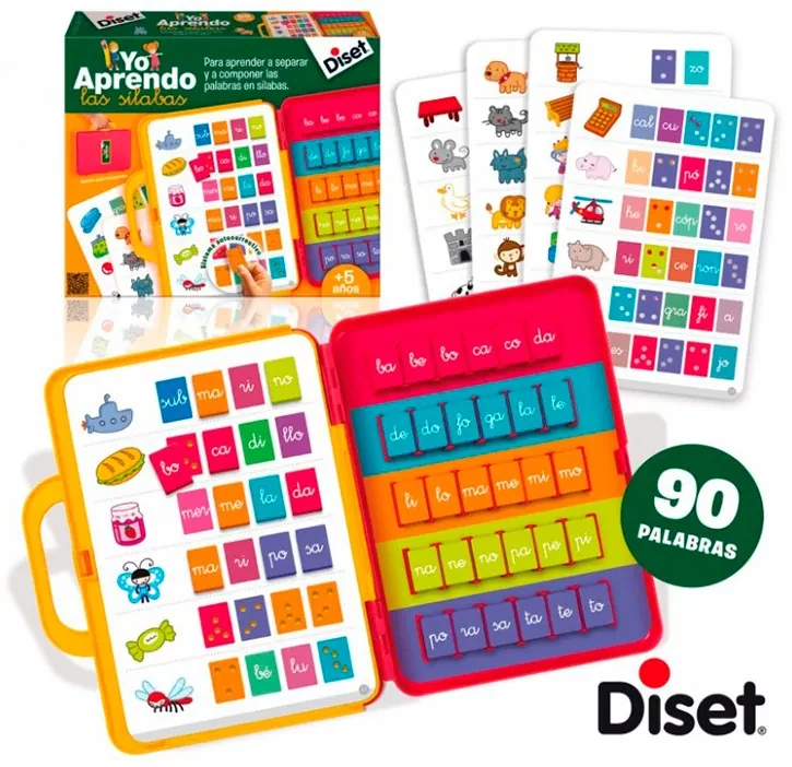 Jogo Diset Didactico Yo Aprendo Las Silabas | BIANO