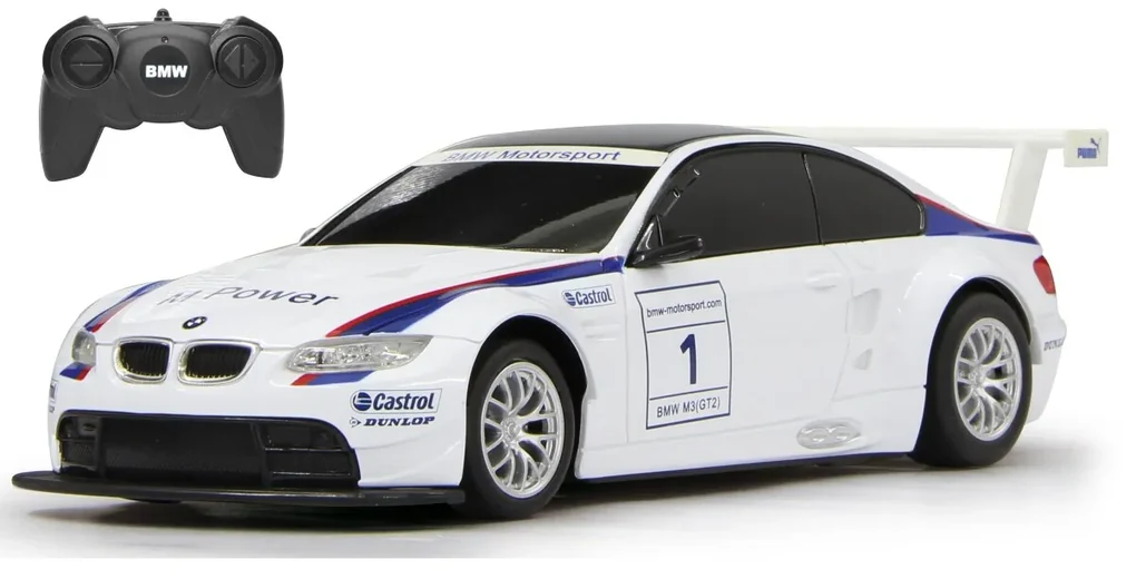 Carro Telecomandado BMW M3 Sport 1:24 white 2,4GHz | BIANO
