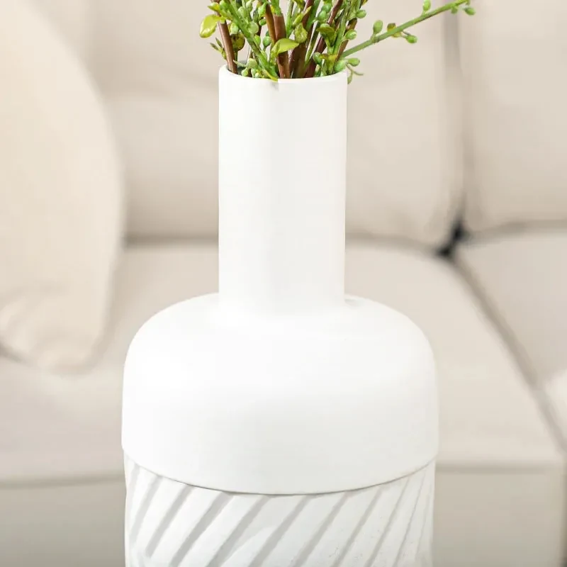 Jarro de Flores Tears com Textura 3D - Design Moderno | BIANO