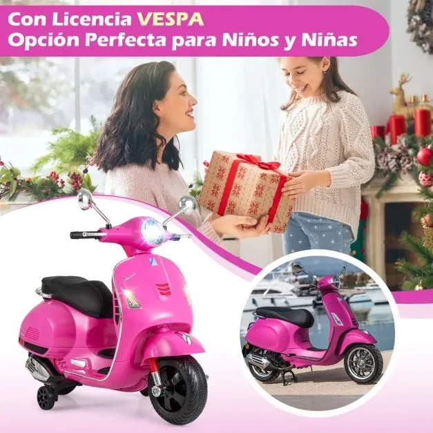 Mota elétrica para crianças 12V com motor duplo e 4 rodas Música Buzina ...