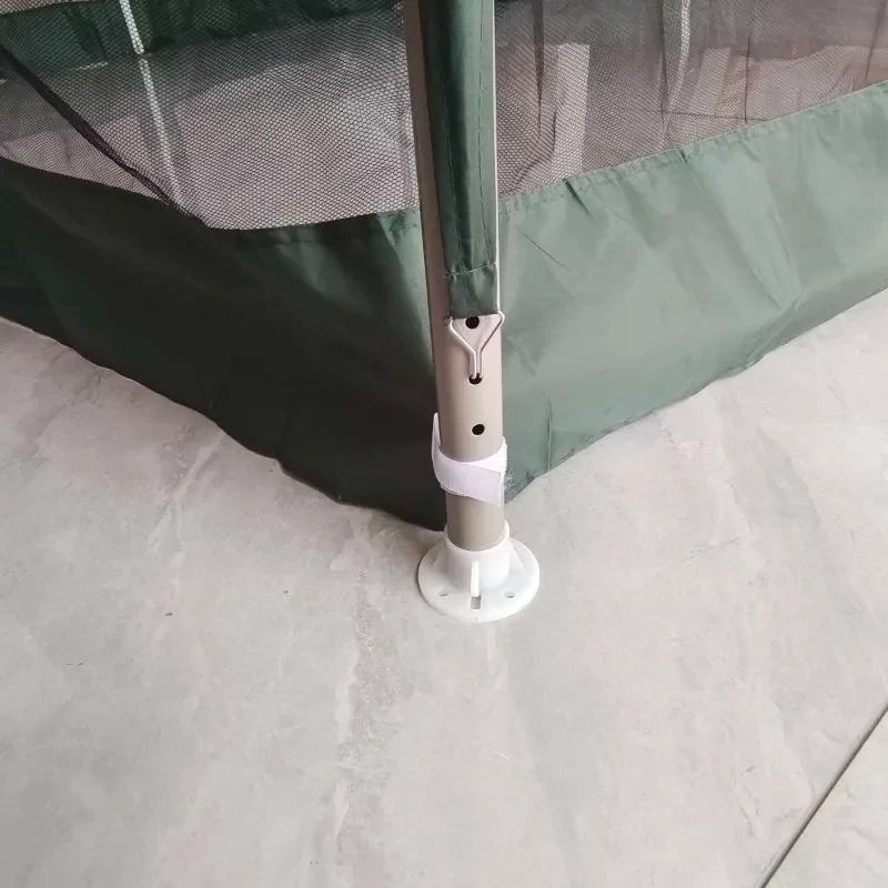 Pérgola de Jardim Verde com 4 Mosquiteiras e Teto Duplo com Estrutura ...