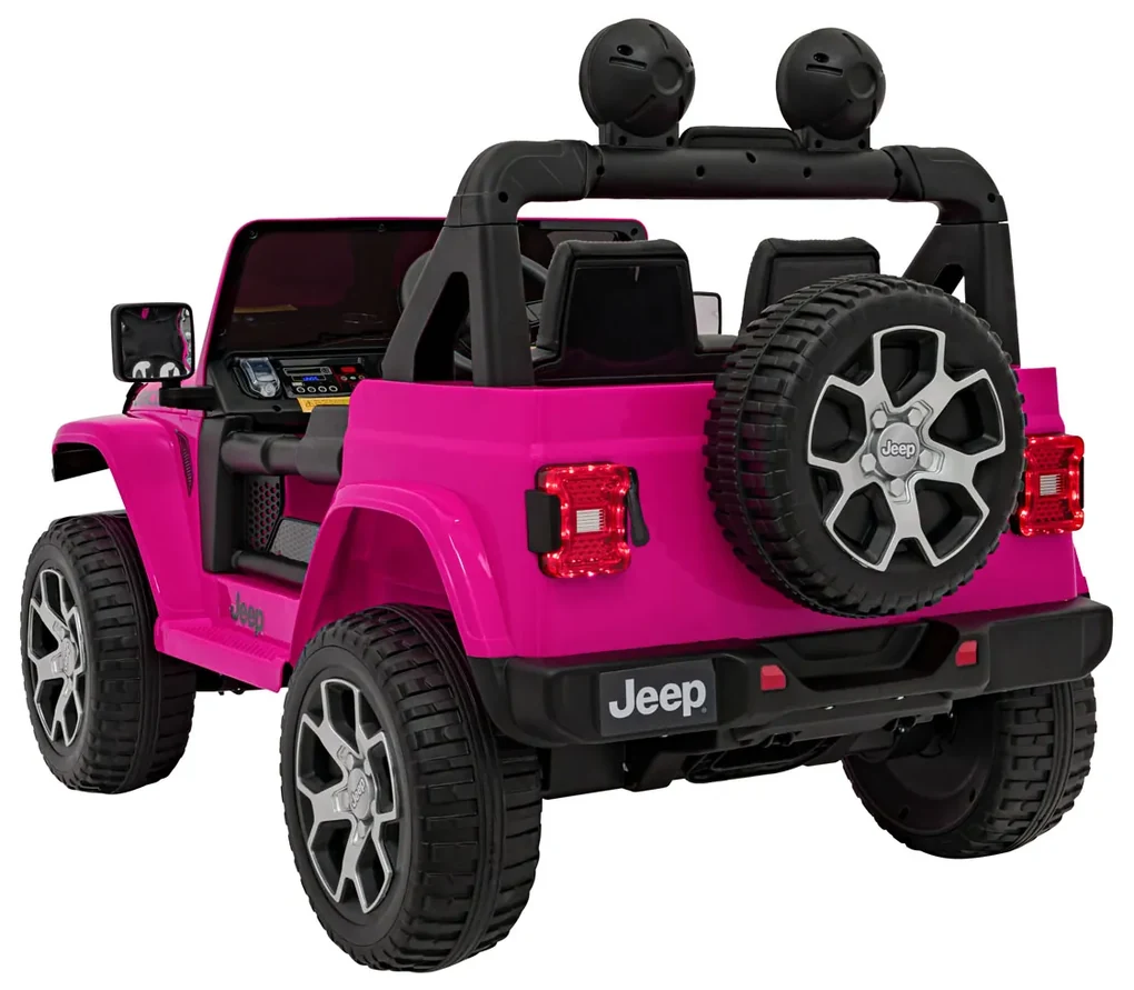 Jipe elétrico para Crianças 2 Lugares 12V 4x4 Jeep Wrangler Rubicon ...