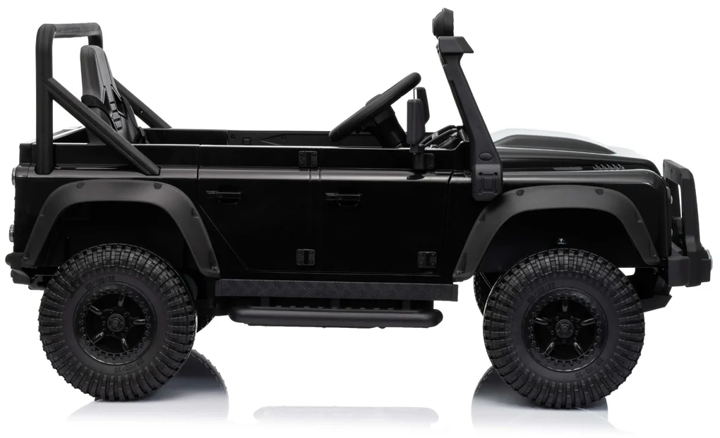 Jipe elétrico para crianças Land Rover Defender 110 SVX 12V, 4X4, luzes ...