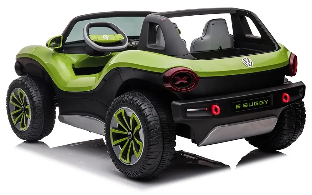VOLKSWAGEN E-BUGGY CARRO ELÉTRICO INFANTIL 12V 2LUGARES VERDE | BIANO