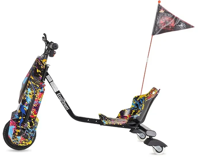 Triciclo de drift de 3 rodas para crianças até 75KG 250W Bateria Litio ...