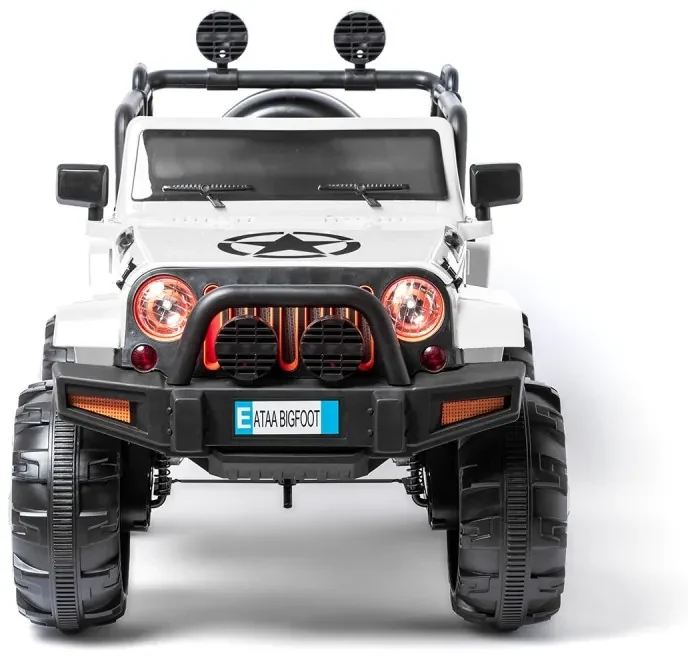 JIPE 12V BIGFOOT 4X4 Carro elétrico para Crianças BRANCO | BIANO
