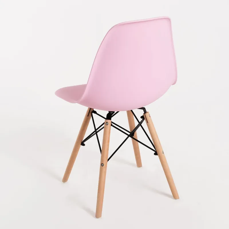Pack 4 Cadeiras Tower Basic - Rosa | BIANO