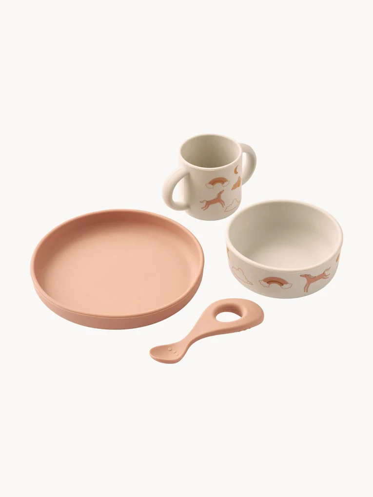 Conjunto de loiça para crianças Vivi, conjunto de 4 | BIANO