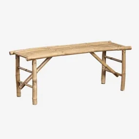 Banco Decorativo De Bambu Feliu Bambu - Sklum | BIANO